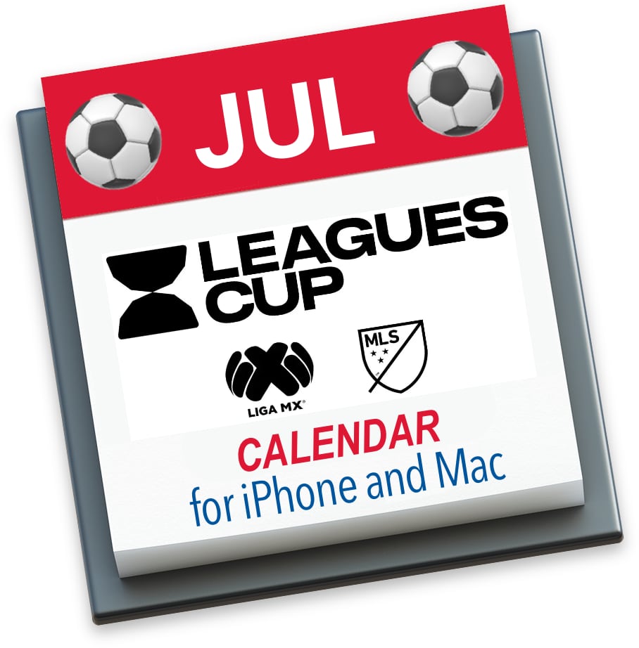 Add the 2025 Leagues Cup Soccer Calendar to Your iPhone, iPad, and Mac ...